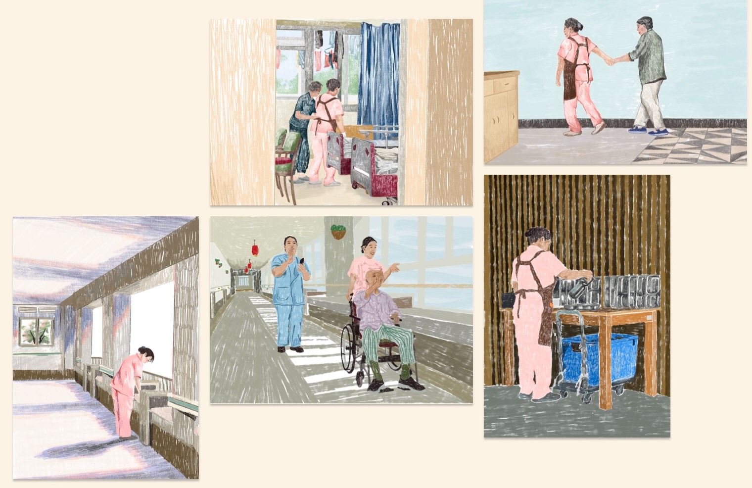 Examining the impact of emerging technologies on care workers - Design