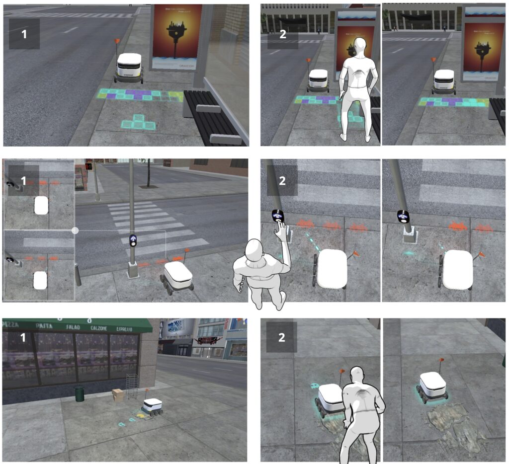 Playful Urban Robot Help-Seeking - Design